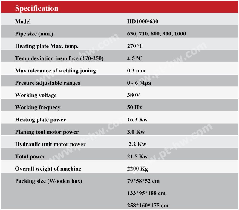 Spec_HD1000-630 | PT-Hardware
